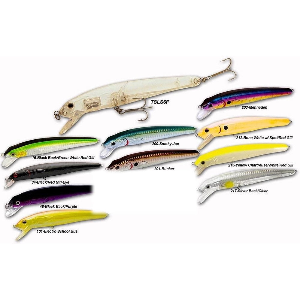 Tsunami Floating Long Stick Lure, 6", Yellow/Chartreuse/White - Walmart.com