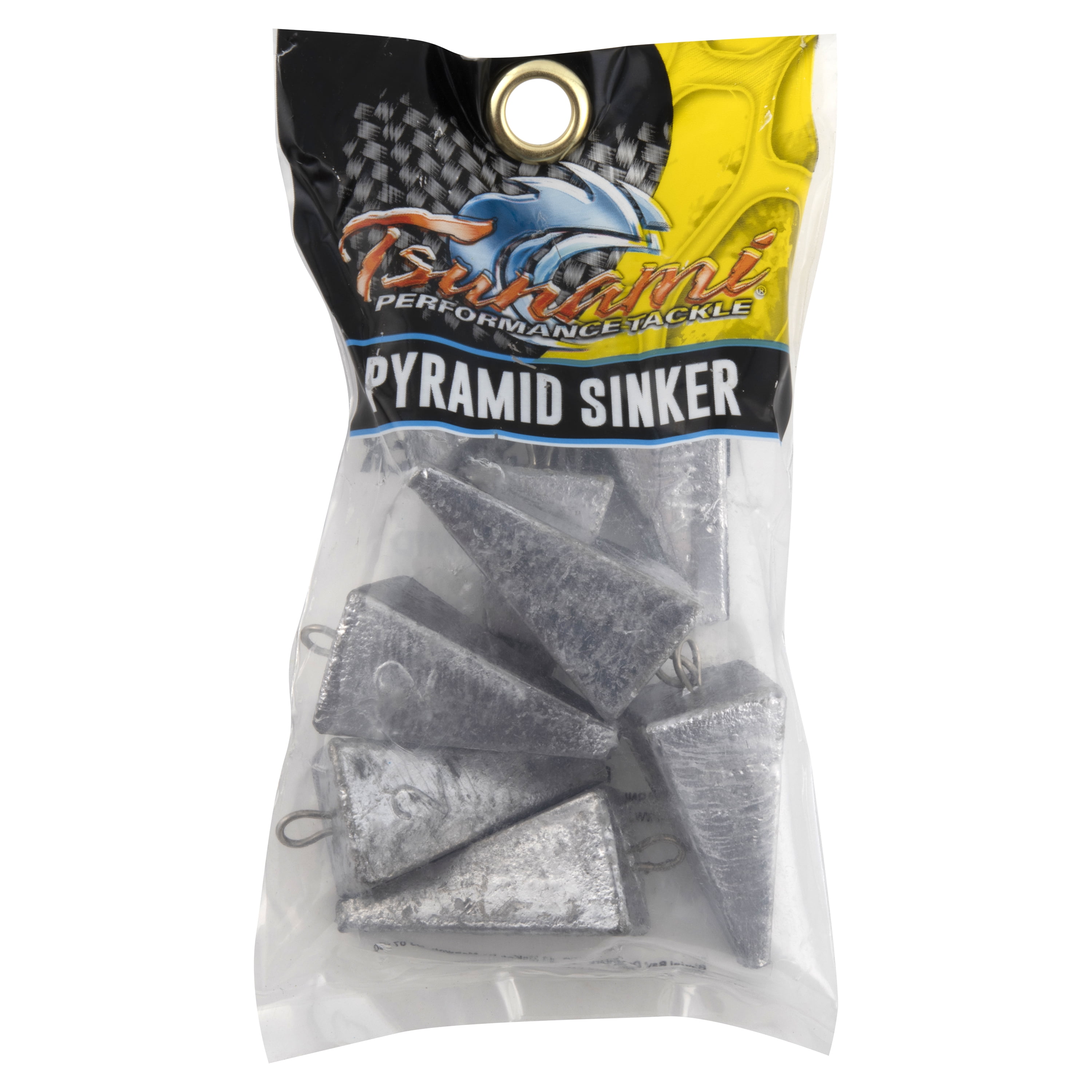 Tsunami Pyramid Sinker 2 oz - Fishing Weight Sinkers - Walmart.com