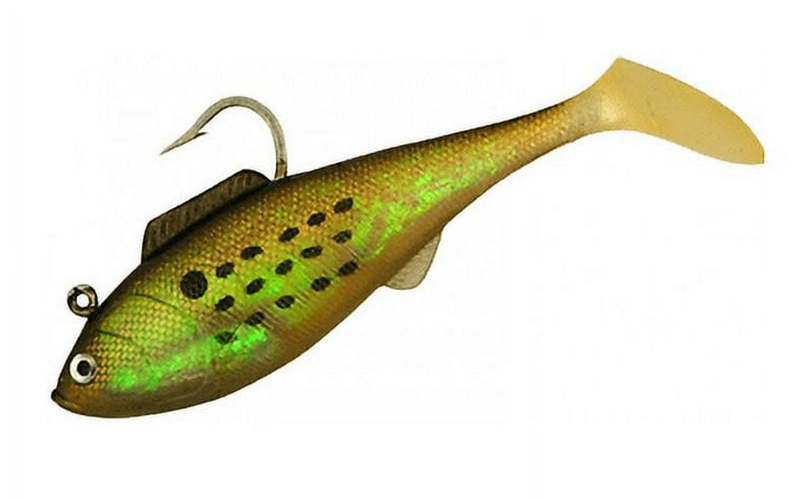 Tsunami Rigged Shad 5" Golden Bunker - Walmart.com