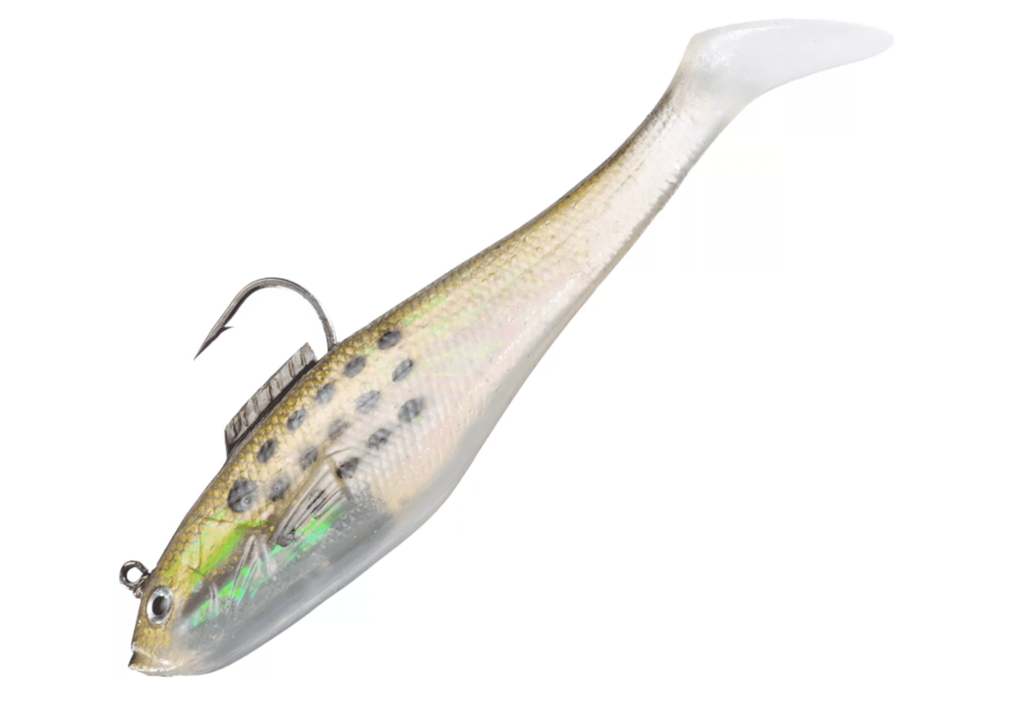 Tsunami SS3-6-4 Pro Swim Shad Holo Swim Bait, 3", 6pk, Bunker w/Spots ...