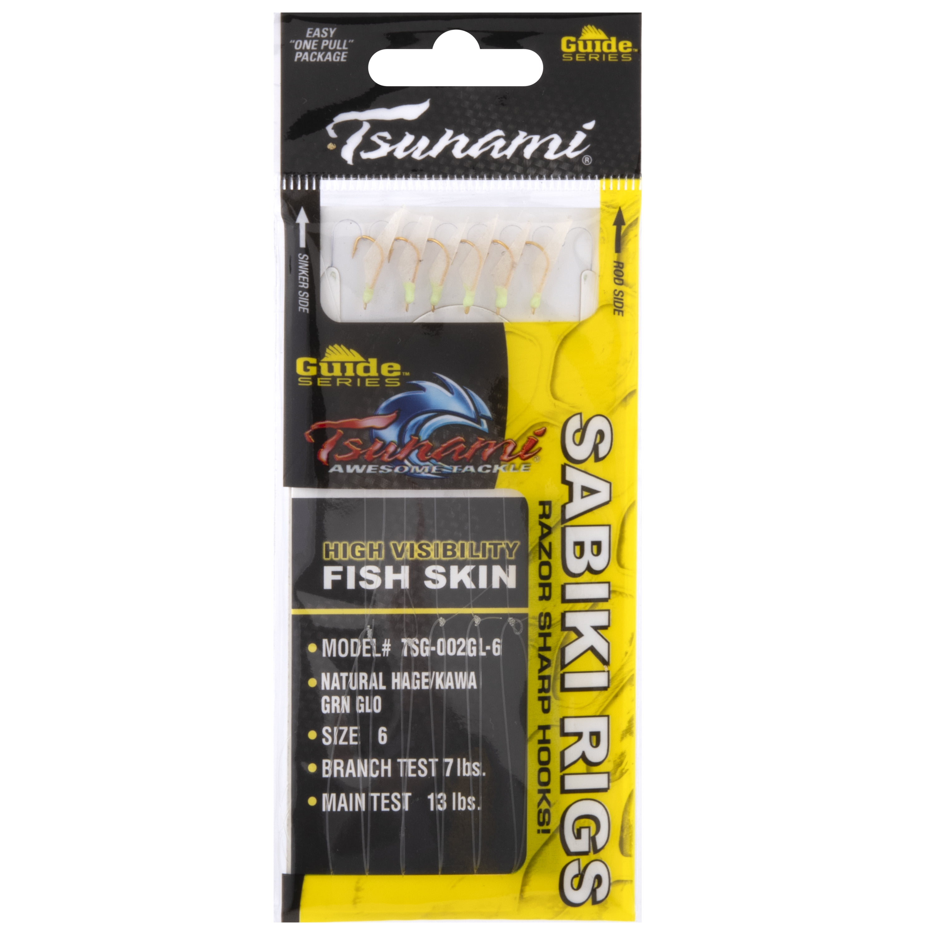 Tsunami Sabiki Rig Fishing Lure - Walmart.com