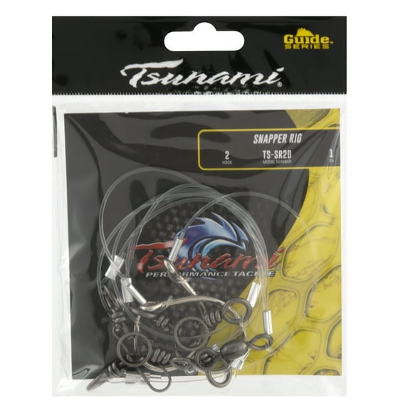 Tsunami Snapper Rig - Two Drop Spec Rig - Walmart.com
