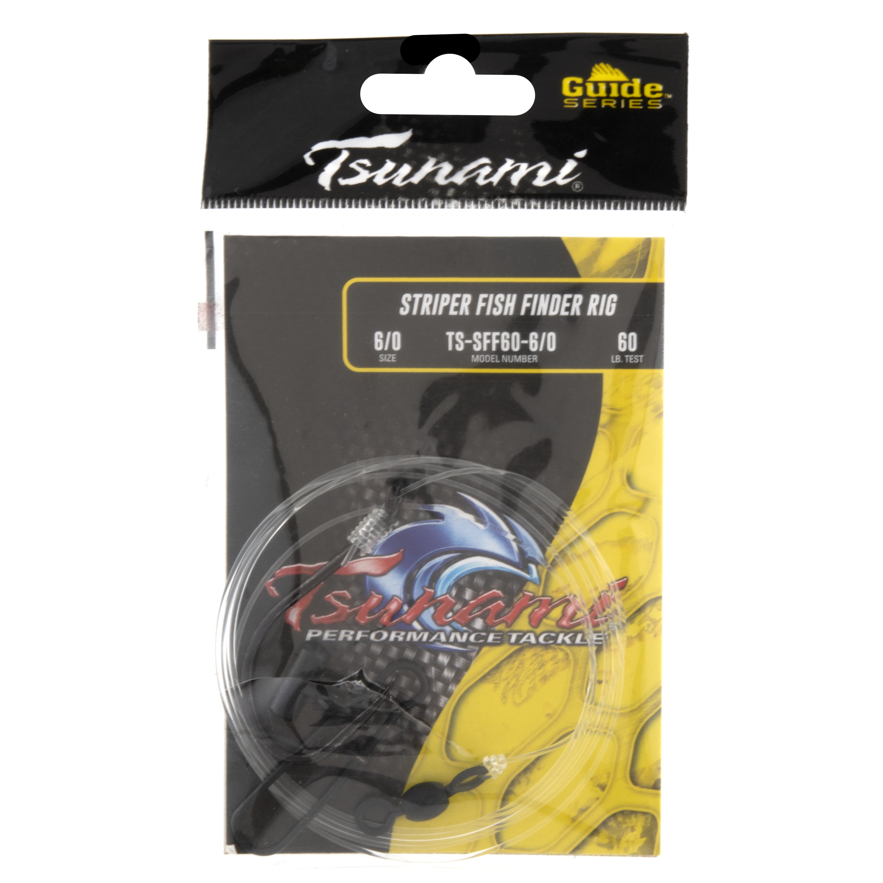 Tsunami Striper Fish Finder Rig- 6/0- 60 - Walmart.com
