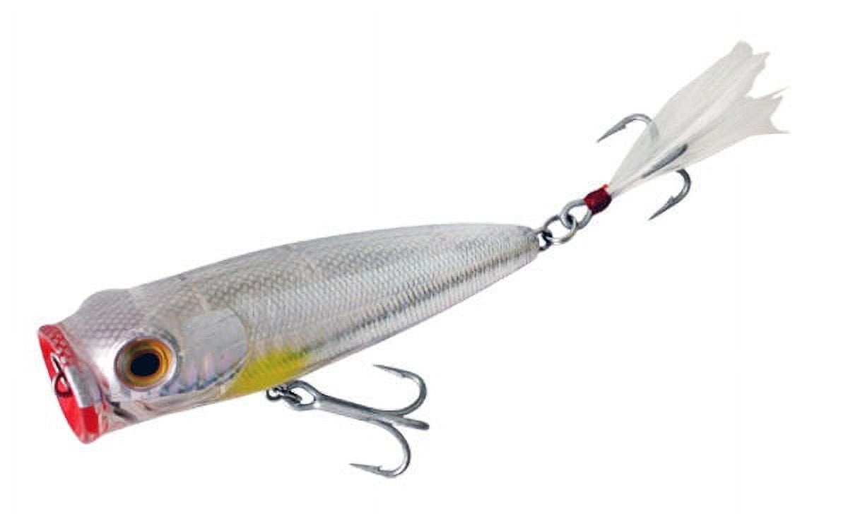 Tsunami TS Surface Popper 5" Lure GT Striper Surf Clear Ghost TSP5F-217 ...