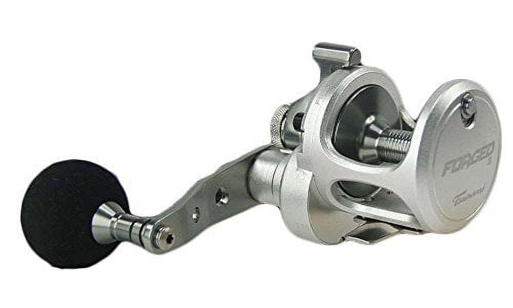 Tsunami TSFOR10LD Forged 10 Silver Lever Drag Conventional Jigging Reel ...