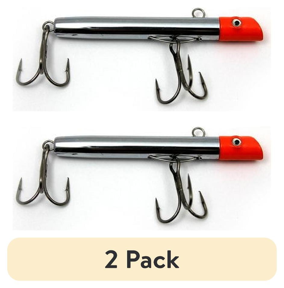 Tsunami Zig Jig Pro Sinking Twitch Bait Red Head Chrome 7/8 oz Fishing ...