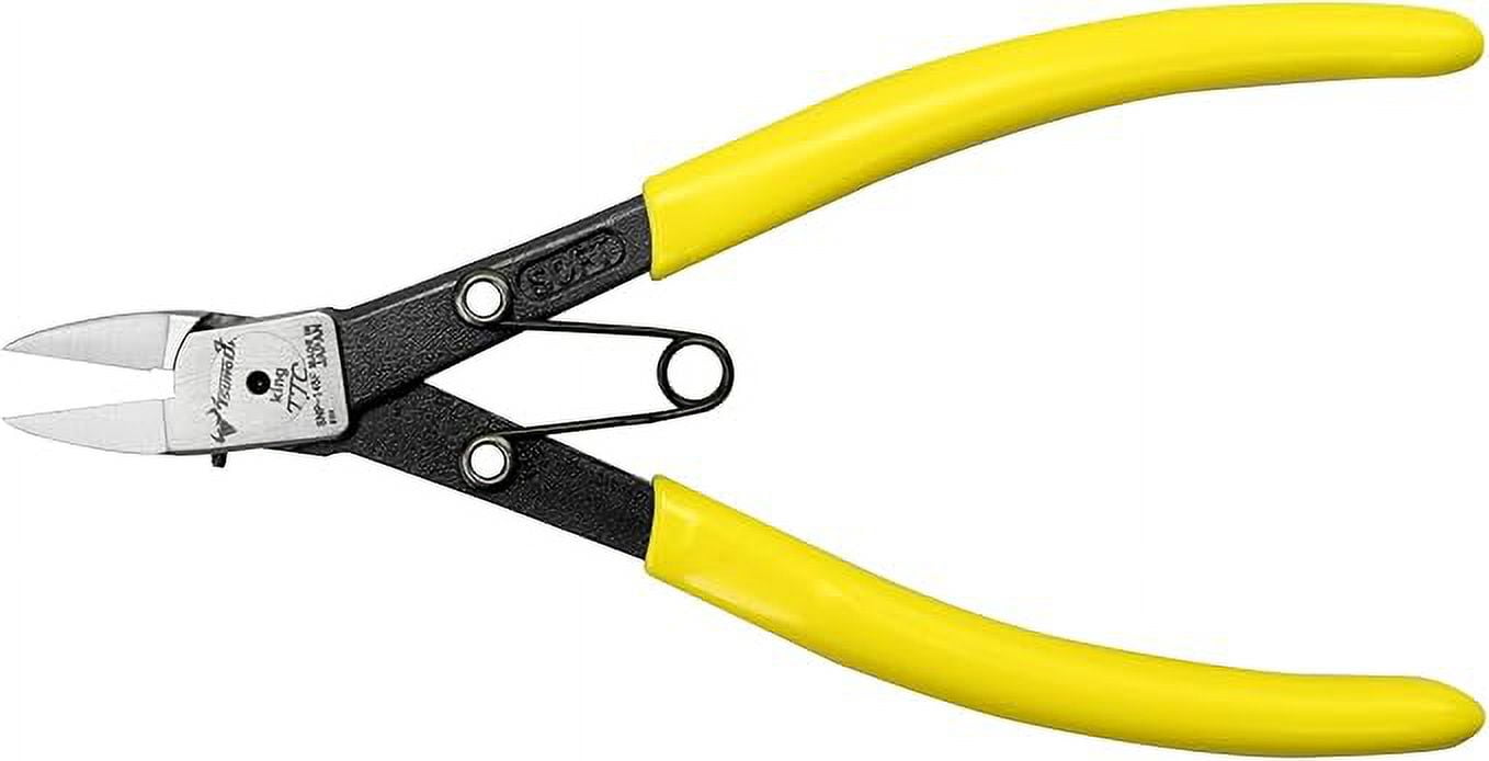 Tsunoda, SNP-145F Slim-type Diagonal Cutter for Plastics (6-Inch Flat ...