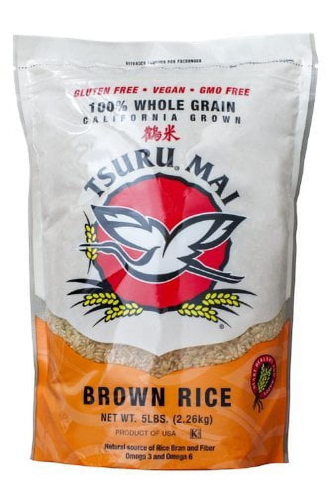 Tsuru Mai, California Brown Rice, 80 oz by Tsuru Ma - Walmart.com