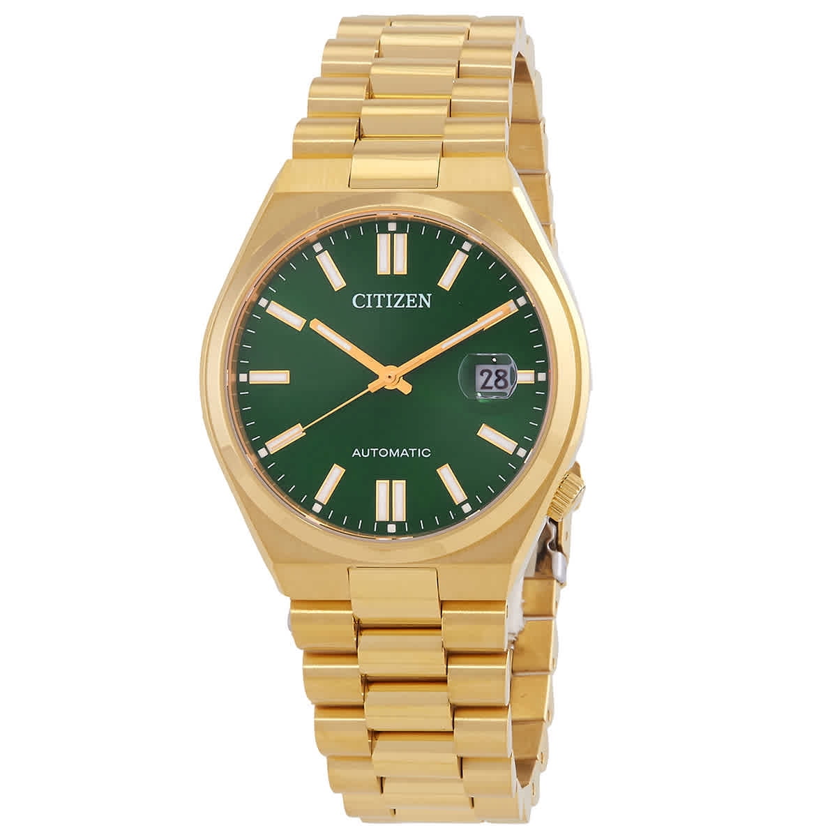 Citizen Tsuyosa Automatic Green Green Sunray Dial Watch NJ0152-51X ...