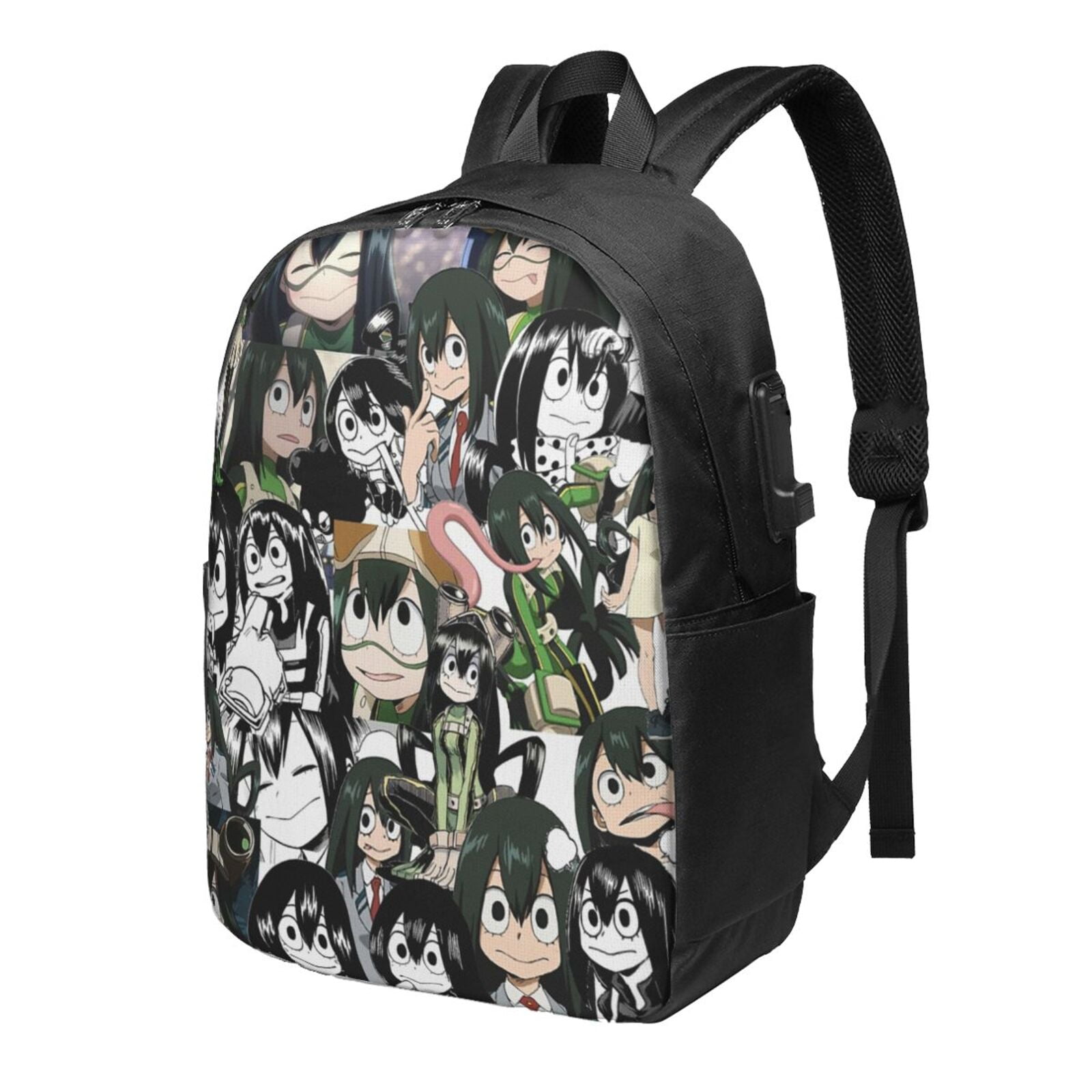 Tsuyu Asui Anime Backpack 3d Printed Travel Bags - Walmart.com