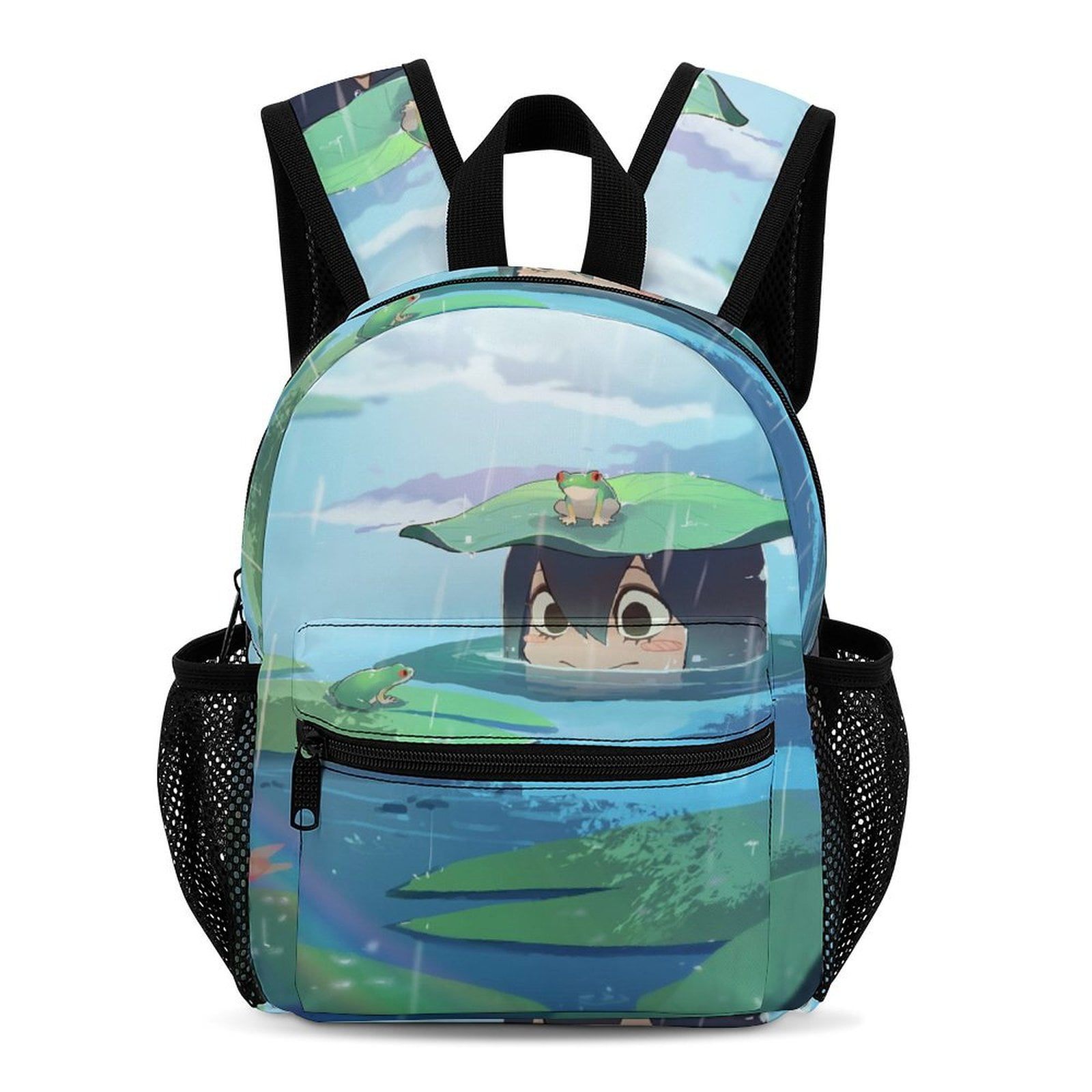 Tsuyu Asui Backpack 13 Inch Bookbag Casual Daypack Travel Backpacks for ...