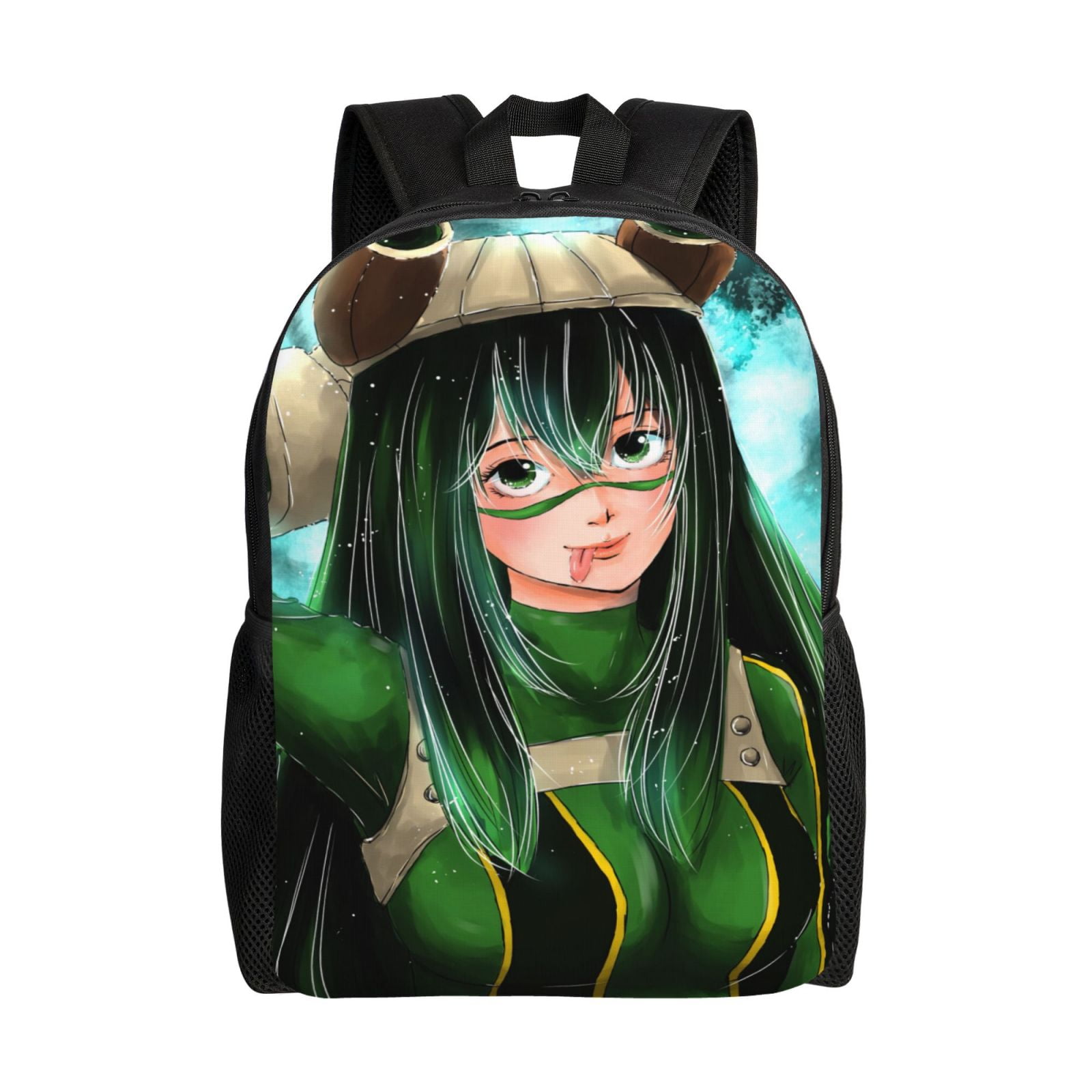 Tsuyu Asui Backpack, 3D Printed Cartoon Laptop Bag Bookbag, Lightweight ...