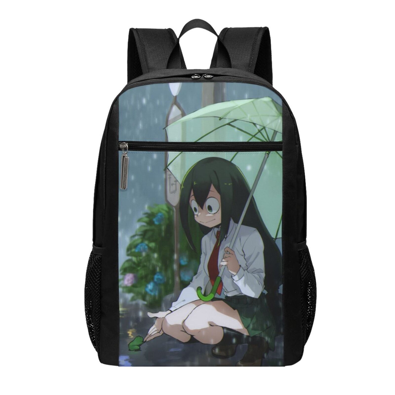 Tsuyu Asui Backpack Bookbag Casual Daypack Travel Backpacks for Work ...