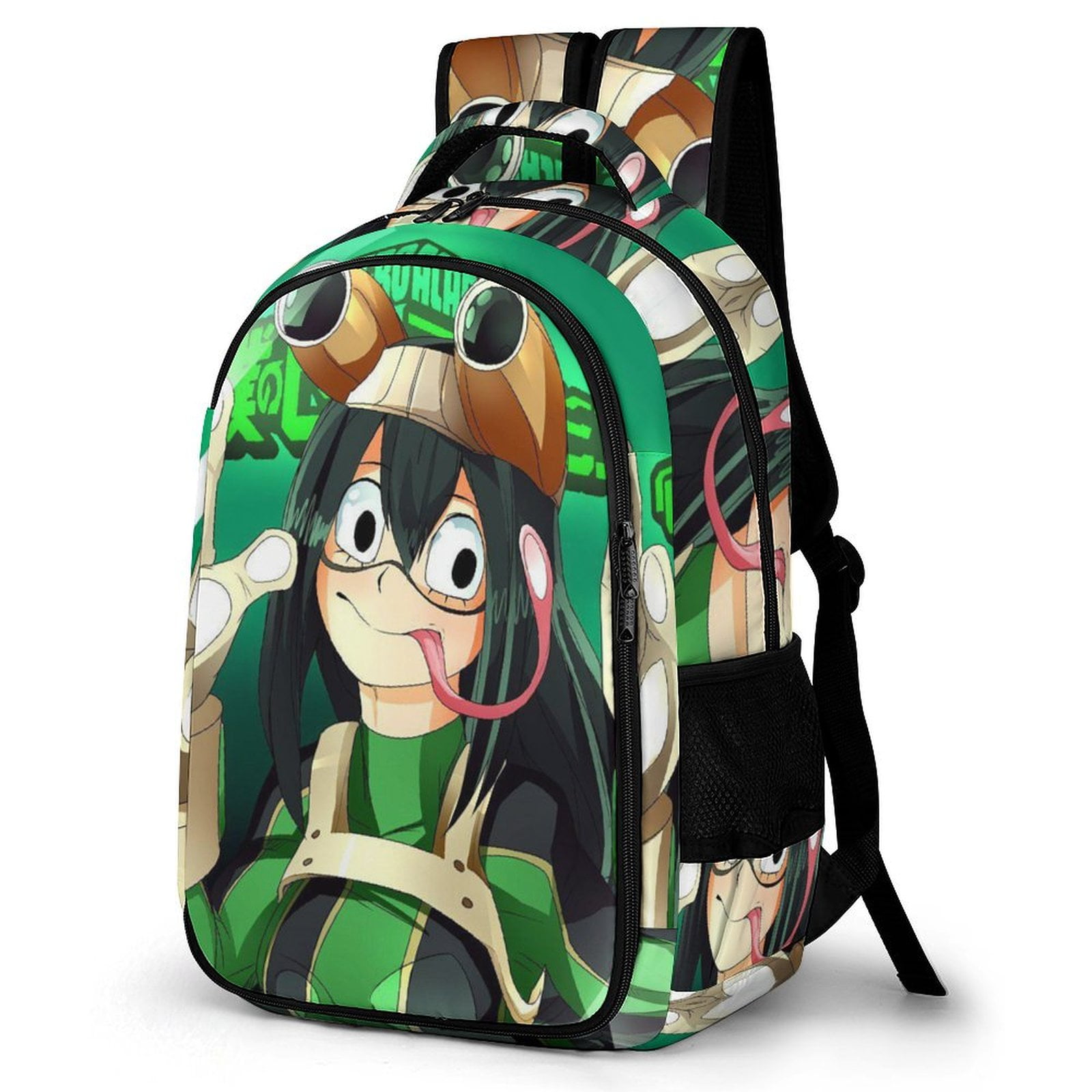 Tsuyu Asui Backpack Bookbag Casual Daypack Travel Backpacks for Work ...