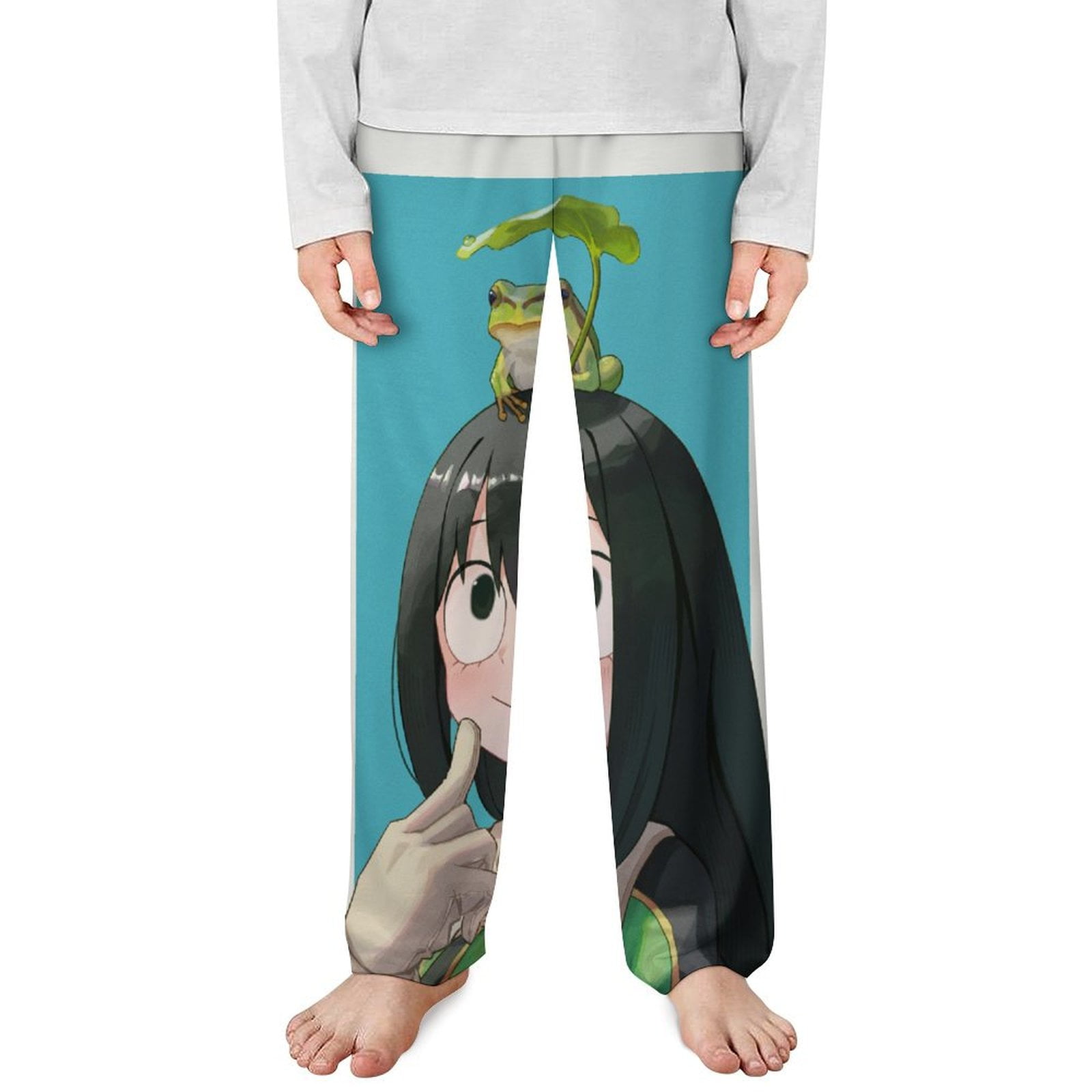 Tsuyu Asui Children's Pajamas Straight Leg Pants Soft Pants Lounge ...