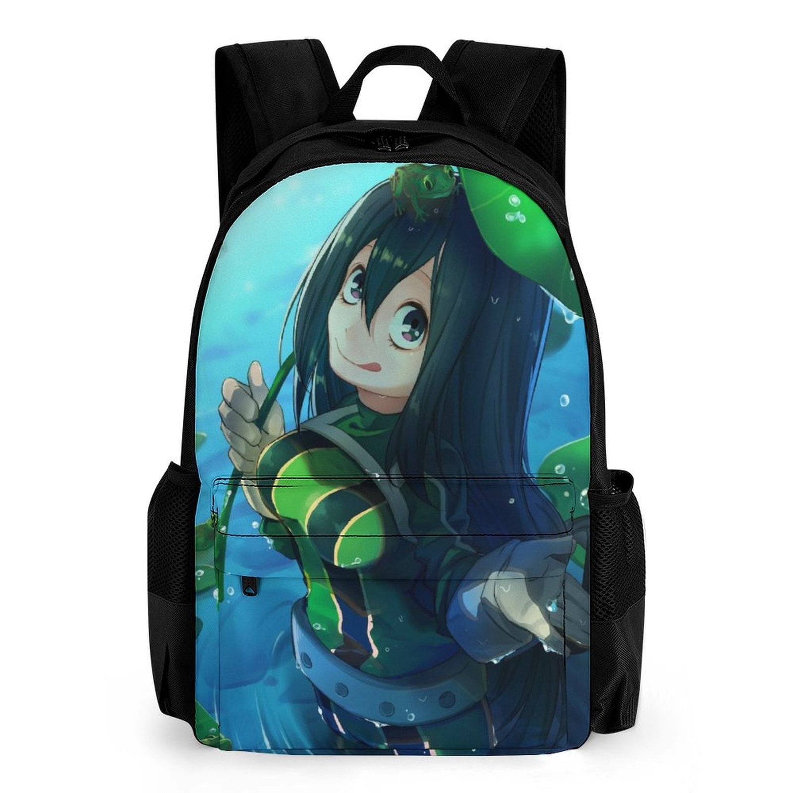 Tsuyu Asui Backpack Bookbag Casual Daypack Travel Backpacks for Work ...