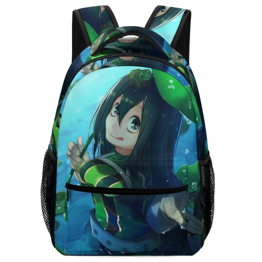 Tsuyu Asui Backpack Bookbag Casual Daypack Travel Backpacks for Work ...
