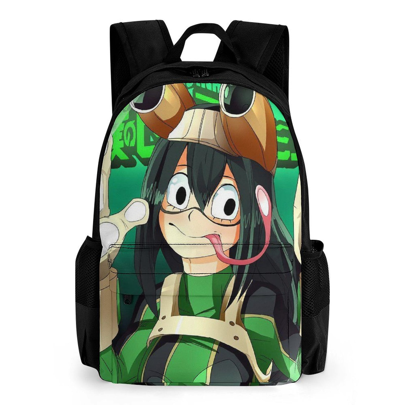 Tsuyu Asui Backpack Bookbag Casual Daypack Travel Backpacks for Work ...