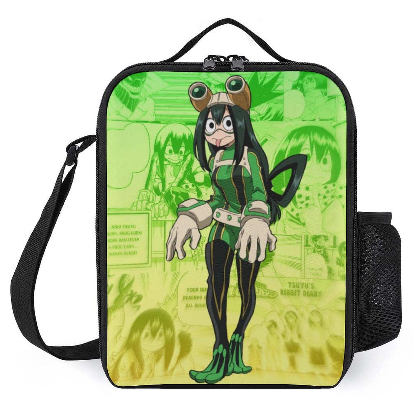 Tsuyu Asui Lunch Tote Bag Reusable Bento Bag Lunch Box Insulated Cooler ...