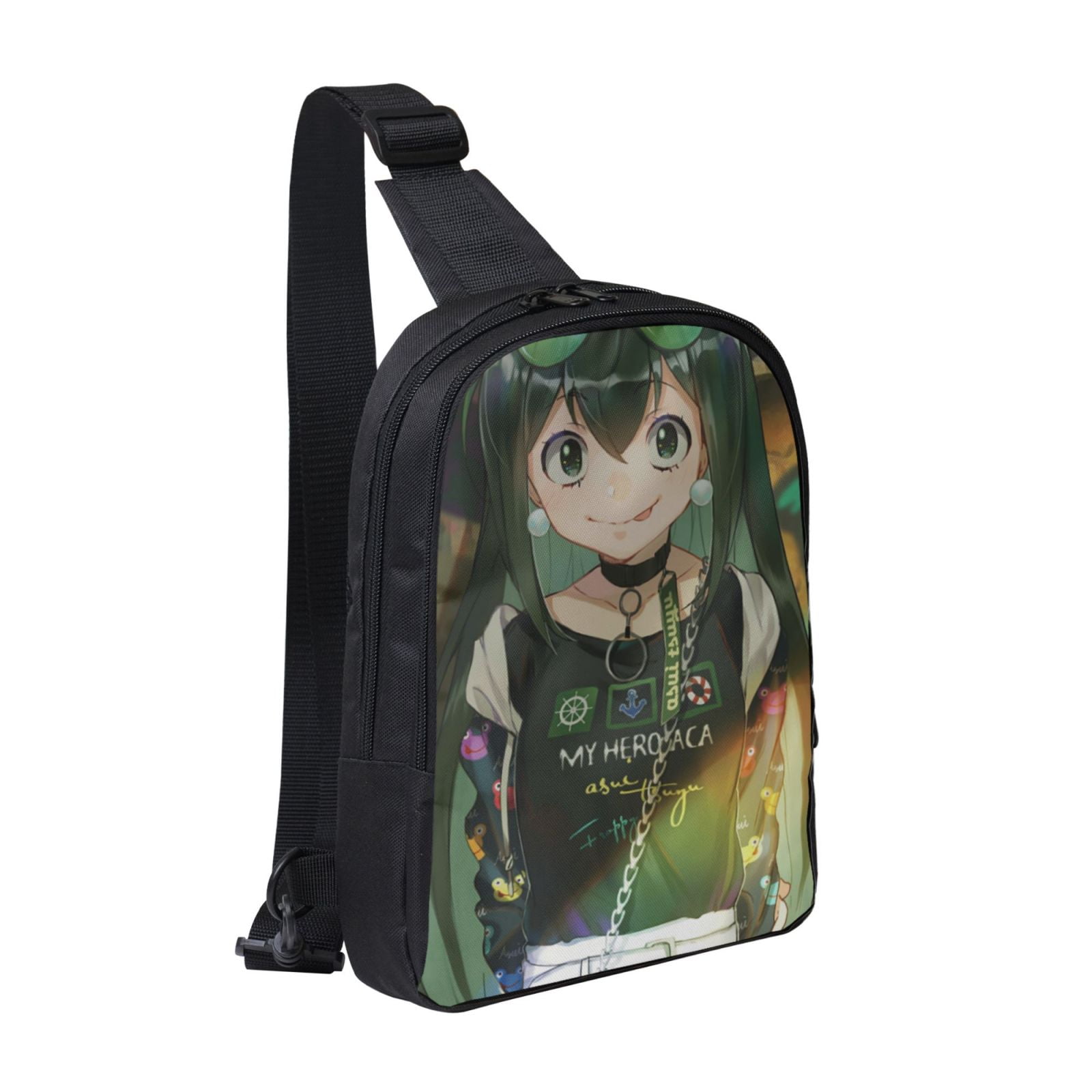 Tsuyu Asui Sling Bag For Women Men Fashion Backpack Crossbody Shoulder ...