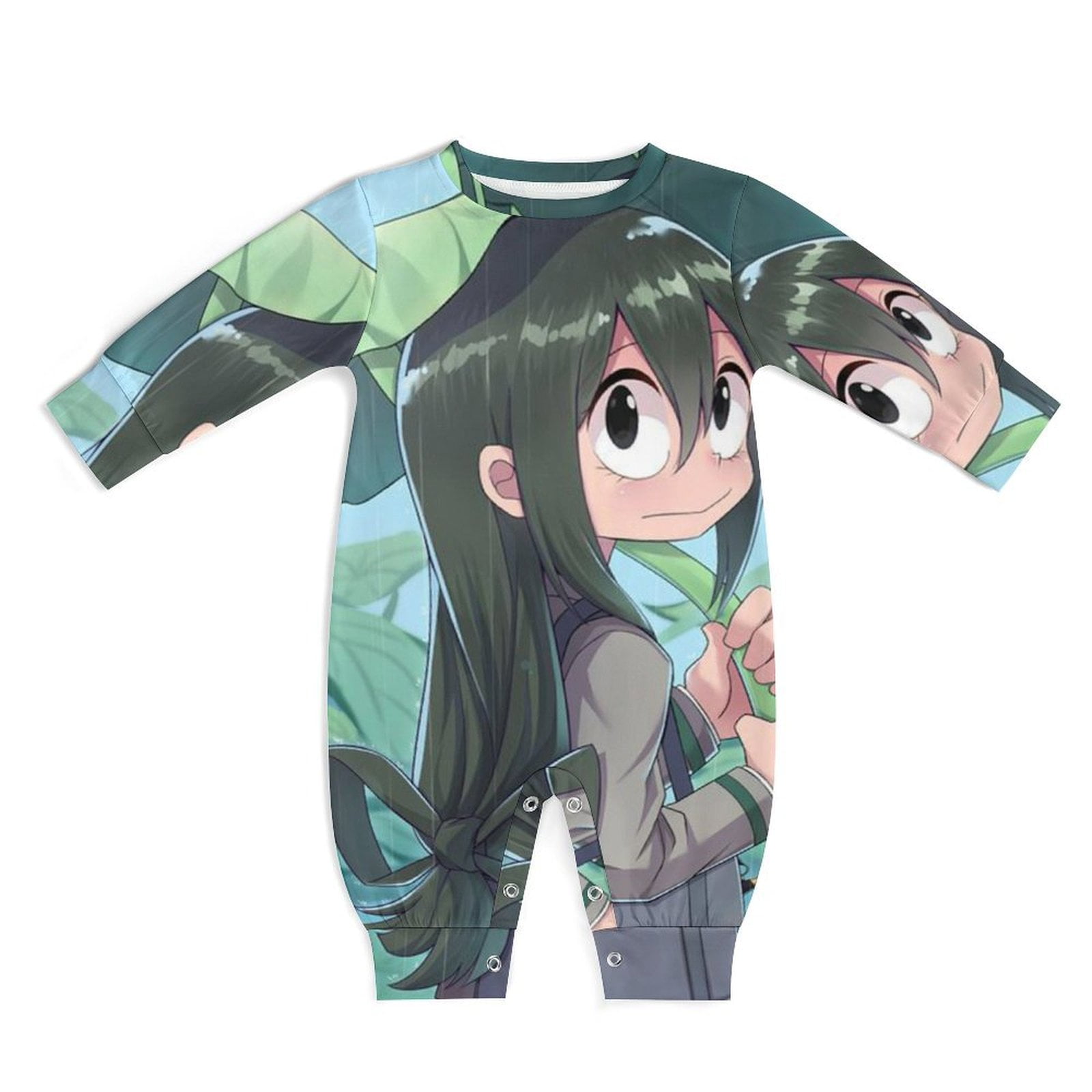 Tsuyu Asui Unisex Baby Boy Girl Rompers Long Sleeve Infant Jumpsuits ...