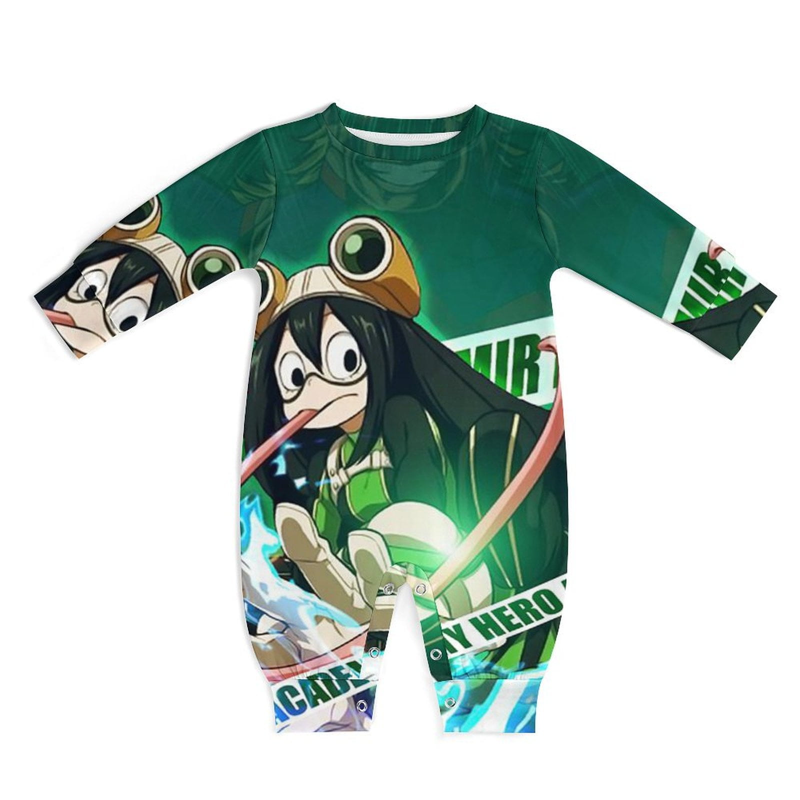 Tsuyu Asui Unisex Baby Boy Girl Rompers Long Sleeve Infant Jumpsuits ...