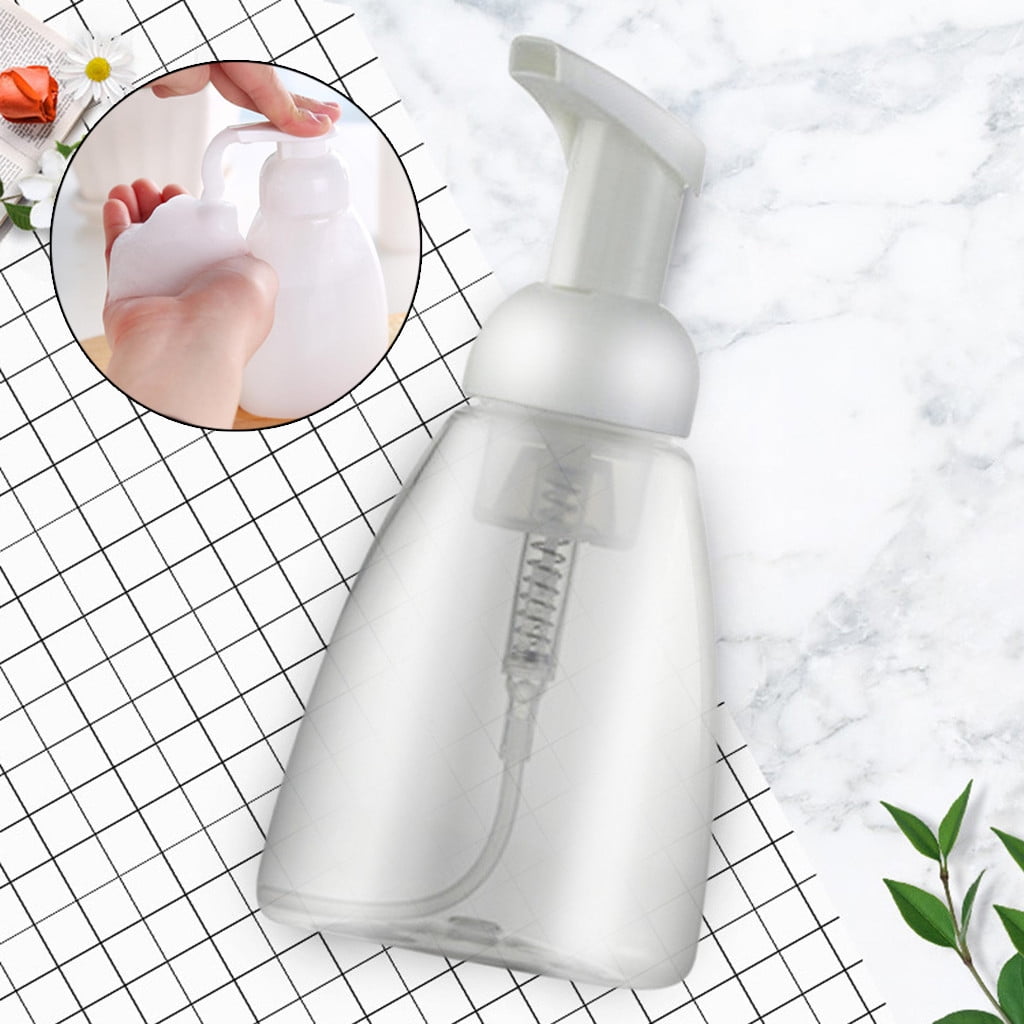 Tswift 300Ml Transparent Foam Pressing Bottle, Bottle Foam Press Soap ...