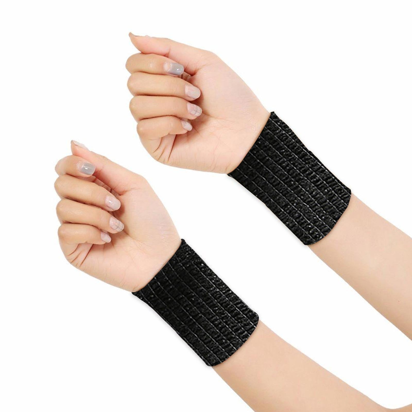 Tswift 9PCS Wrap Bandages, First Aid Tape, Elastic Self Adhesive Tape ...