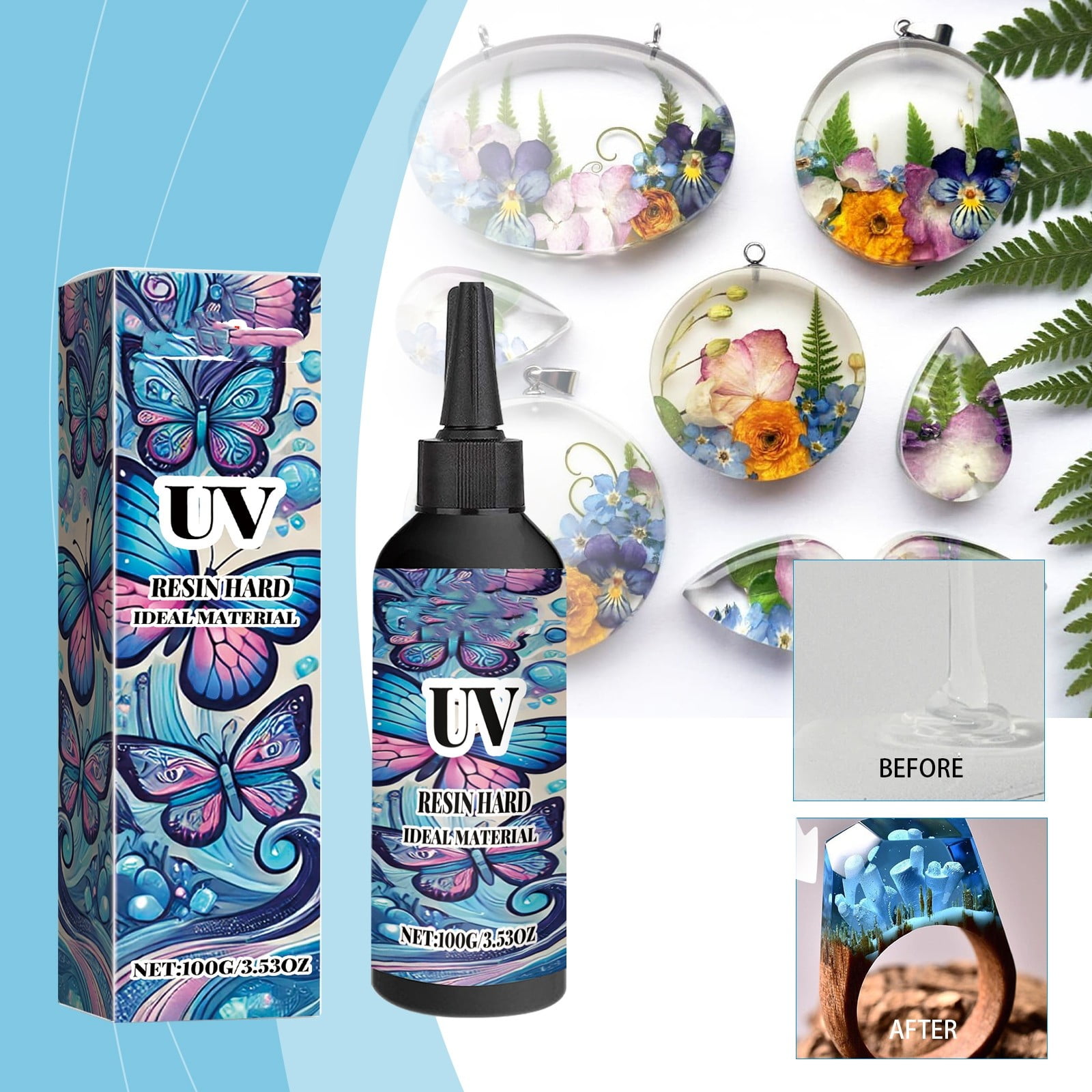 Tswift Glue, High Transparent Resin Drop Glue Diy Handmade Shadowless ...