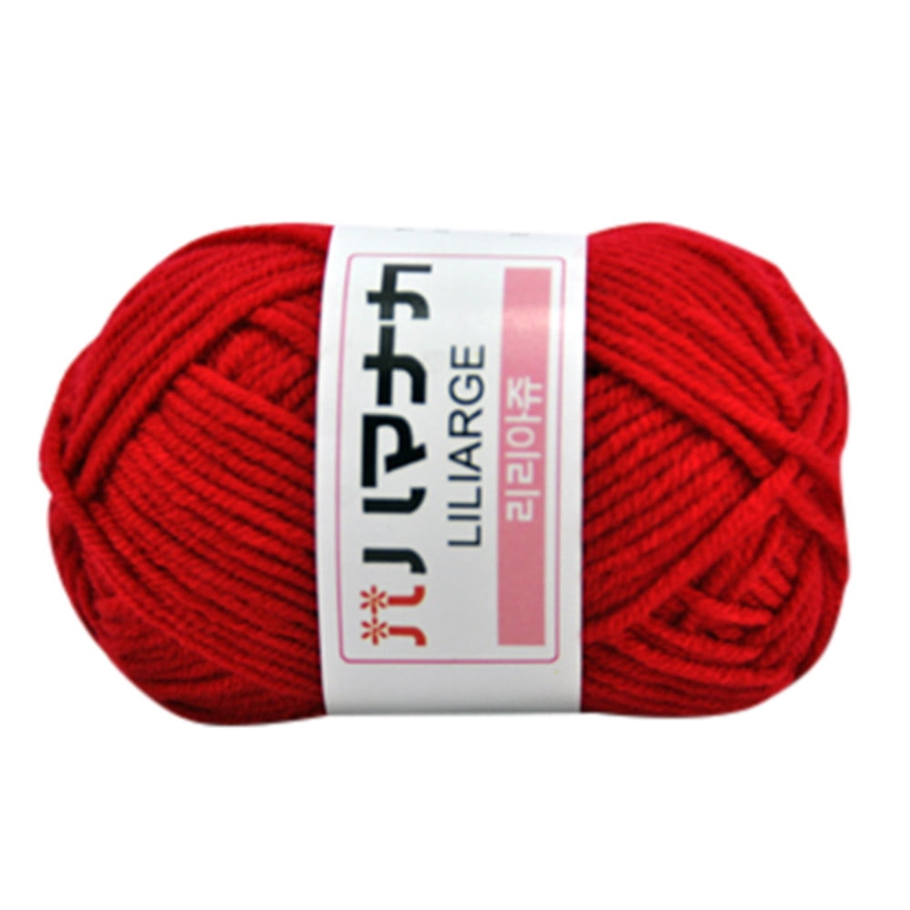 Tswift Liliarge Milk Cotton Yarn 05, 1PC 25G Chunky Colorful Hand Milk ...