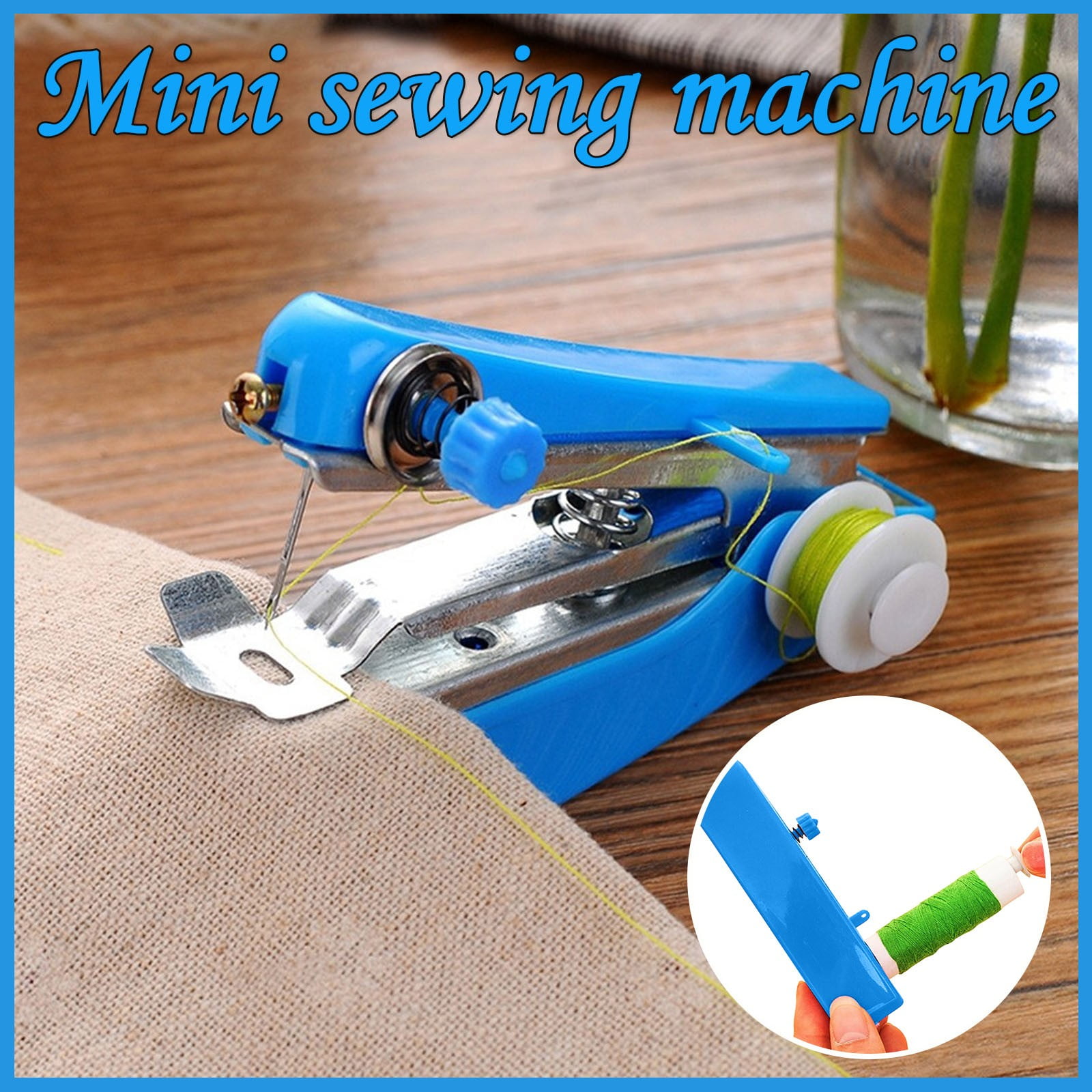 Tswift Mini Handheld Sewing Machine Portable Sewing Machine, Handheld ...