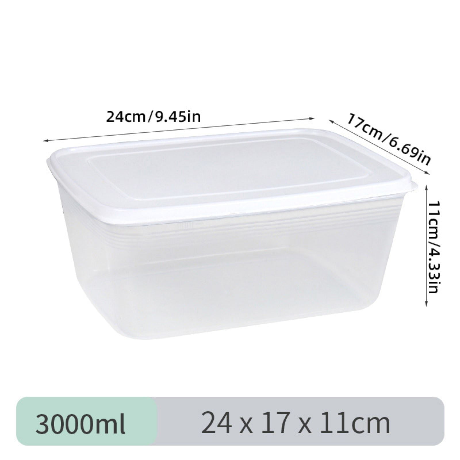 Tswift Refrigerator Storage Box, Food Storage Containers with Lids ...