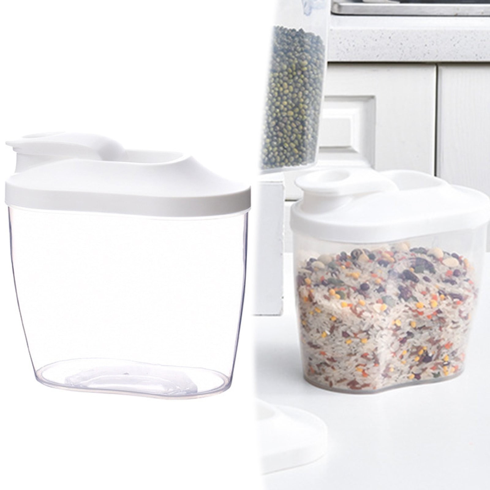 Tswift on Sale Dry Food Storage Container, Rice Storage Bin Cereal ...