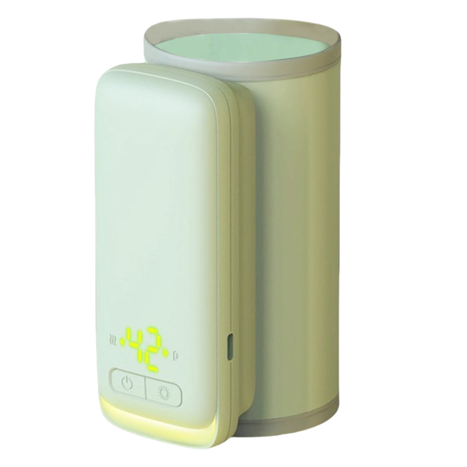 Tswift Wireless Bottle Warmer Sleeve, Rechargeable Milk Heater with Led ...
