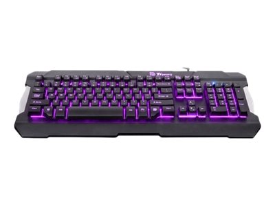 Tt eSPORTS COMMANDER Multi-Lighting LED Gaming Keyboard and Mouse Combo ...