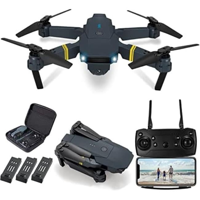 Ttbd Toys Drones with Camera for Adults 4K Foldable RC Quadcopter E58 ...