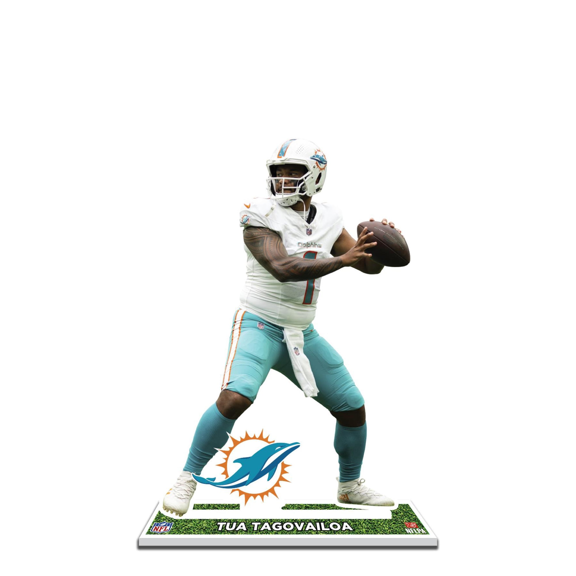 Tua Tagovailoa Miami Dolphins 12'' Player Standee Desktop Display ...
