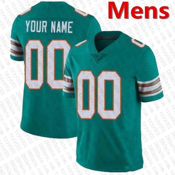 Tua Tagovailoa Tyreek Hill Jaylen Waddle Custom Football Jersey Dan ...