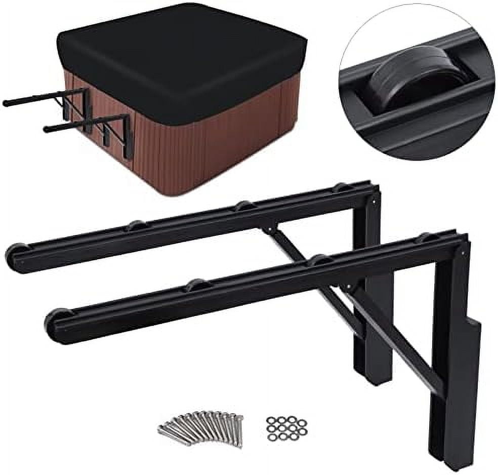 Tub Cover Roller Racks No-Lift Remover,Hot Tub Cover Lifter Removal ...