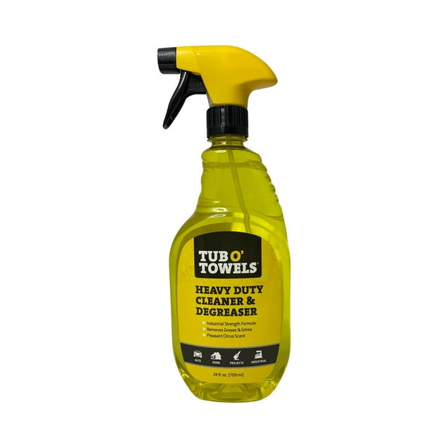 Tub O' Towels Heavy Duty Cleaner & Degreaser Spray Bottle - 24 fl. oz ...