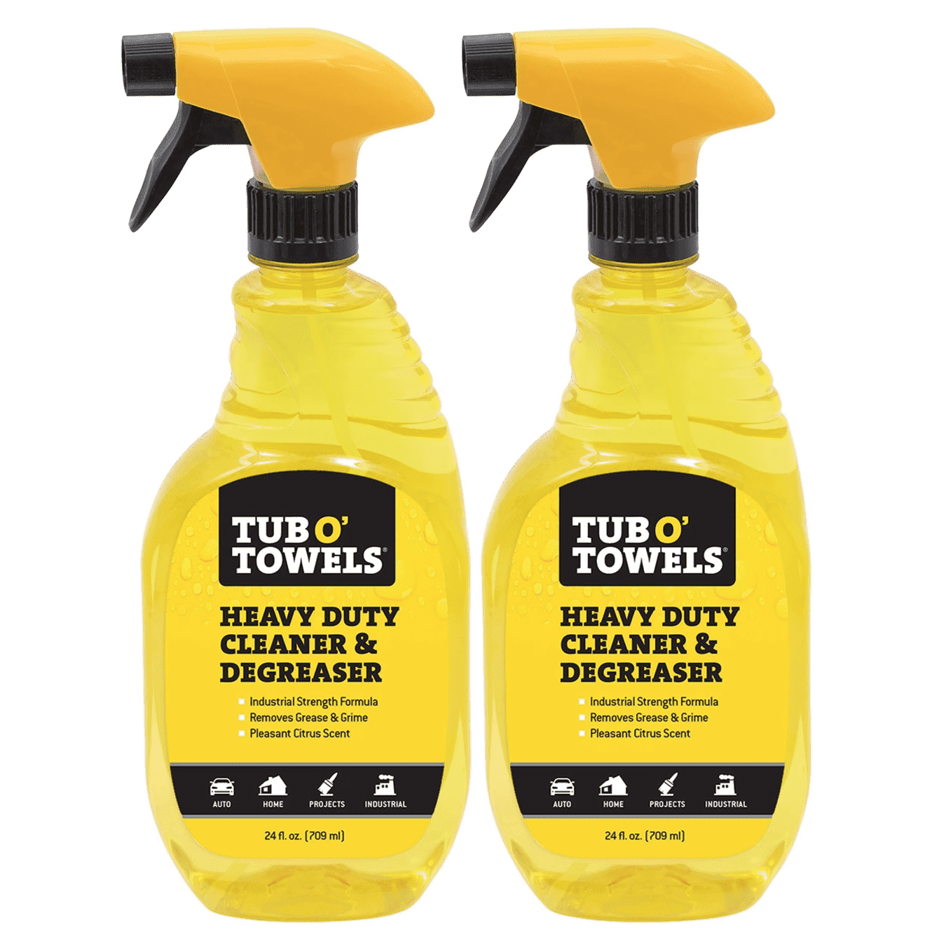 Tub O' Towels Heavy Duty Cleaner and Degreaser Spray Helps in Removing ...