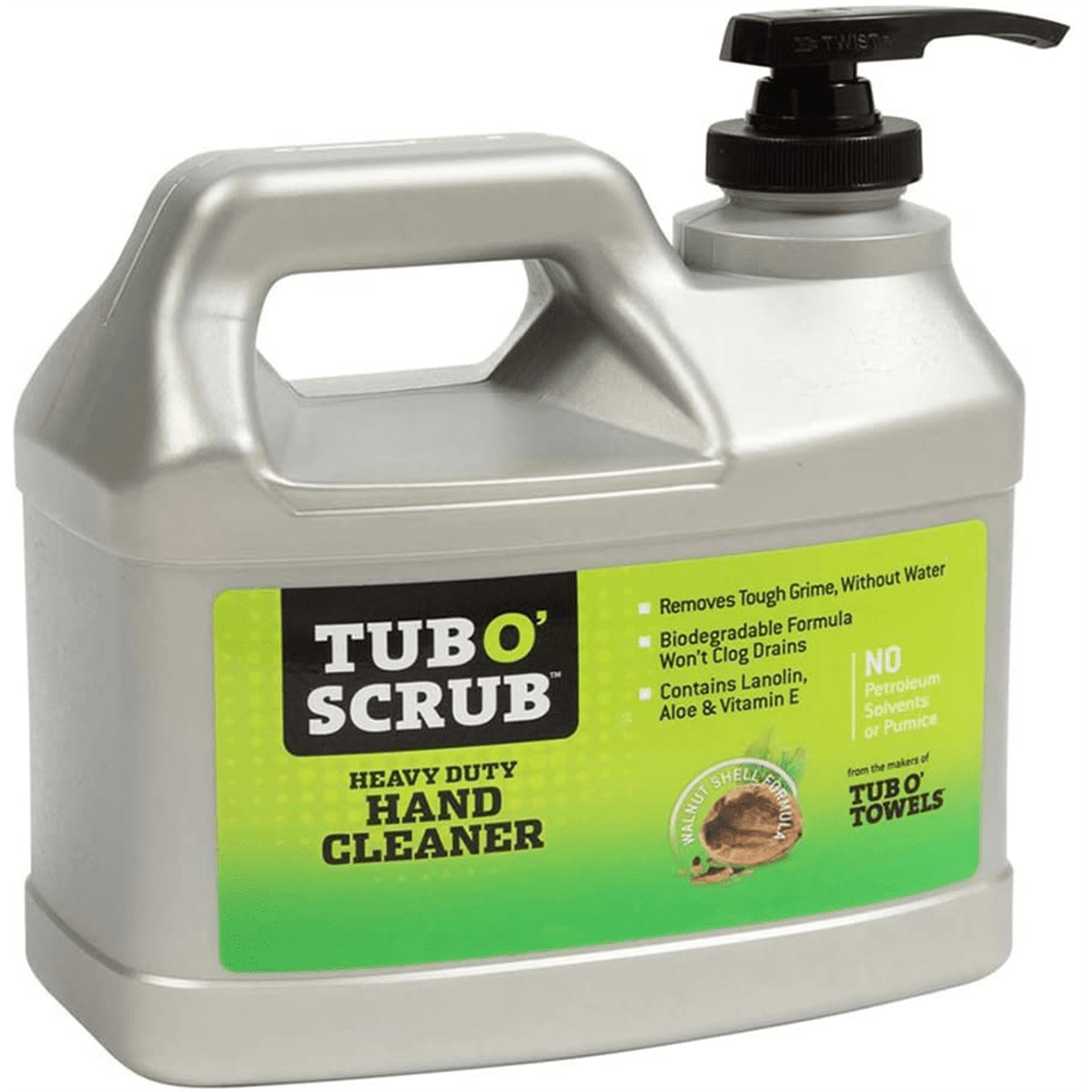 Tub O' Towels Tub O' Scrub Heavy Duty Hand Cleaner, 128 oz. - Walmart.com