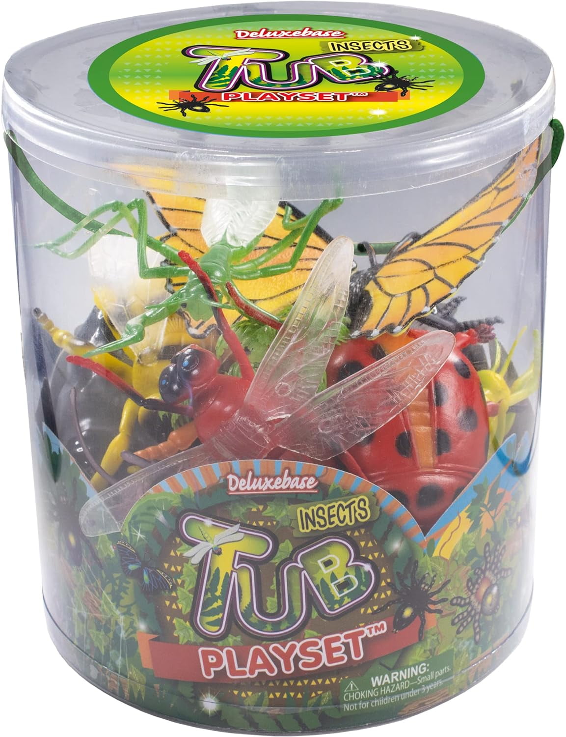 Tub Playset - Insects from Deluxebase. Creepy Crawly Toys Figurine Set ...