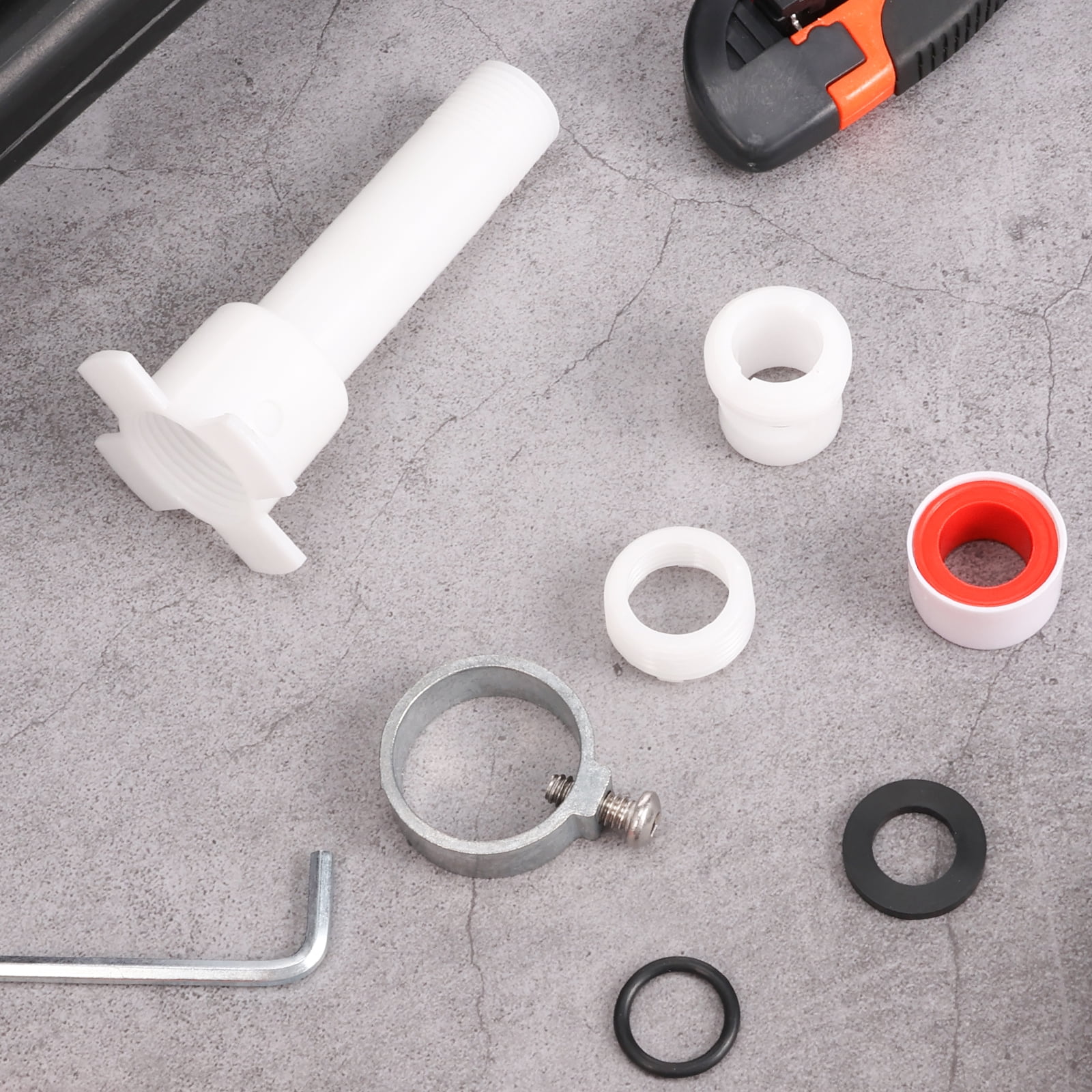 Tub Spout Adapter Universal 4 in 1 Bathtub Spout Conversion Kit Easy ...