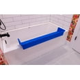 Tub Topper Play Shelf Bathtub Splash Guard, Blue - Walmart.com