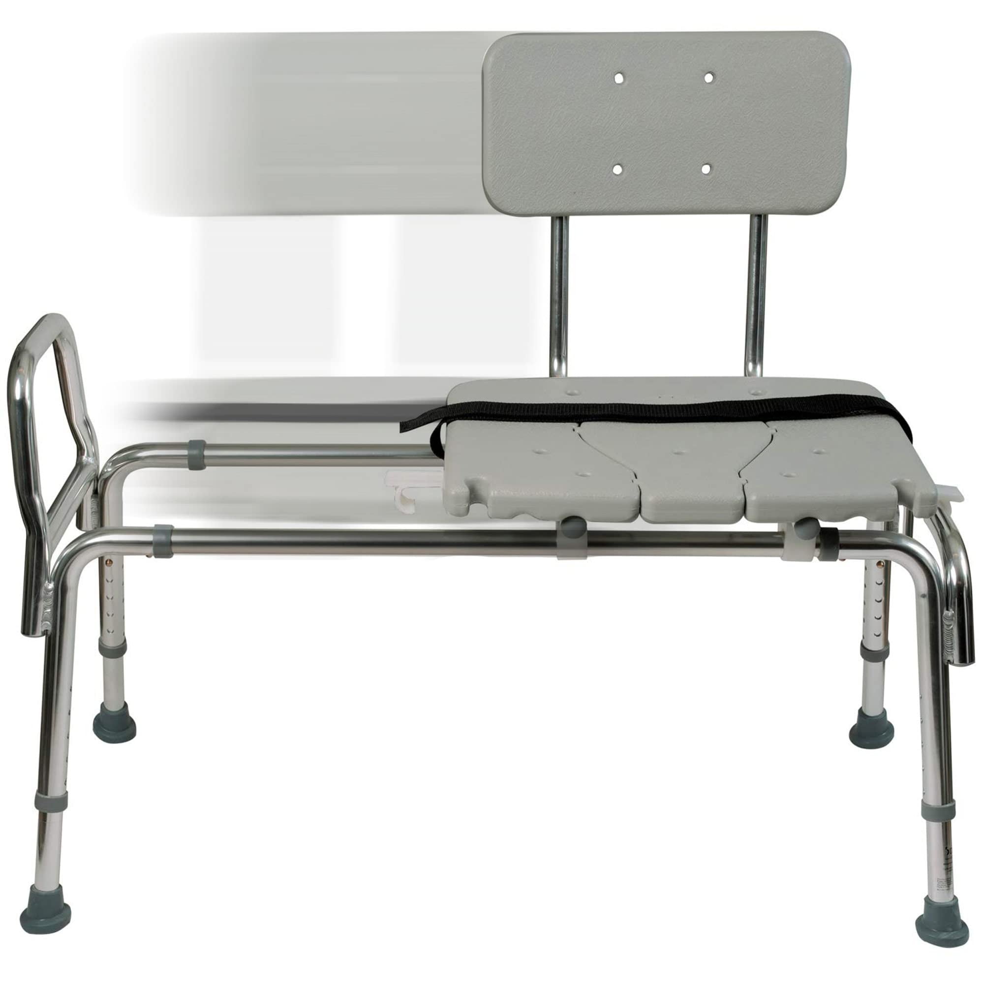 Tub Transfer Bench and Shower Chair with Non Slip Aluminum Body, FSA ...