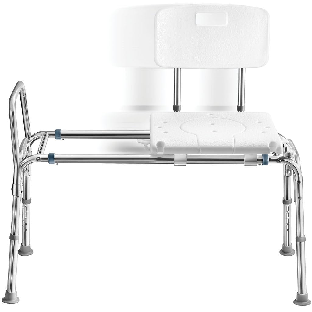 Tub Transfer Bench Sliding Shower Bench for Bathtub Shower Chair for ...