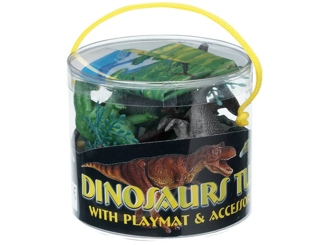 Tub o Toyz Dinosaur Tub with Playmat by Warm Fuzzy Toys - Walmart.com