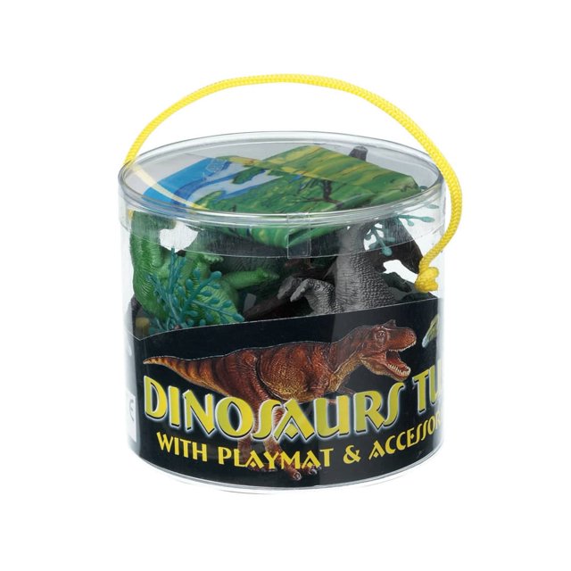 Tub o Toyz Dinosaur Tub with Playmat by Warm Fuzzy Toys - Walmart.com