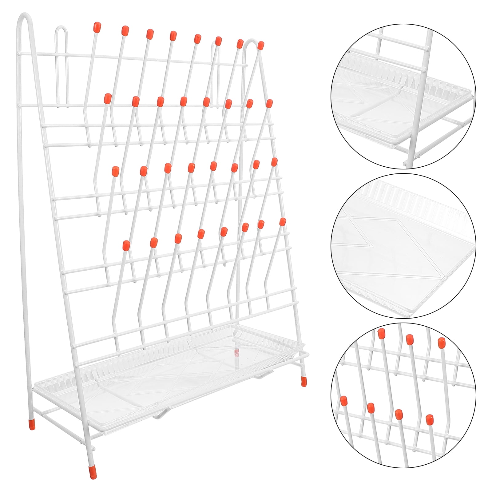 UEETEK Tube Drying Draining Rack Laboratory 1Pcs - Walmart.com